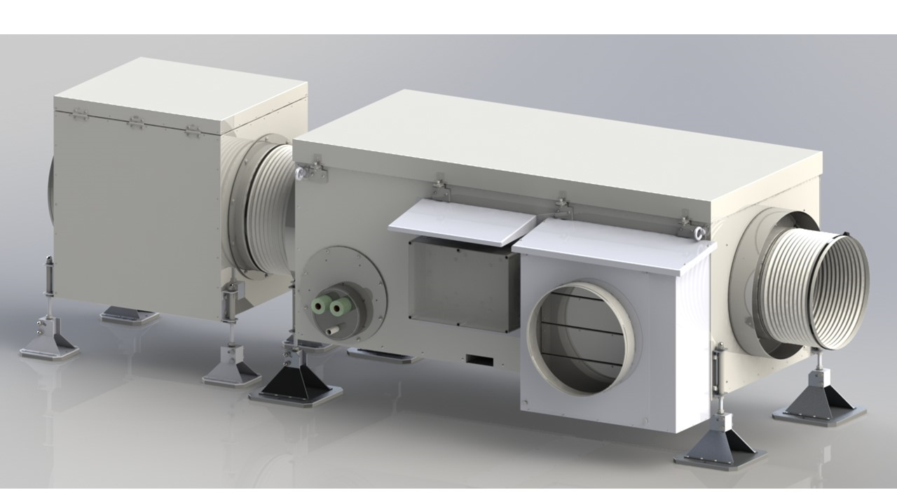 OBJET BIM Aereco Heat recovery exhaust fan AWN-RV A40 : téléchargement ...