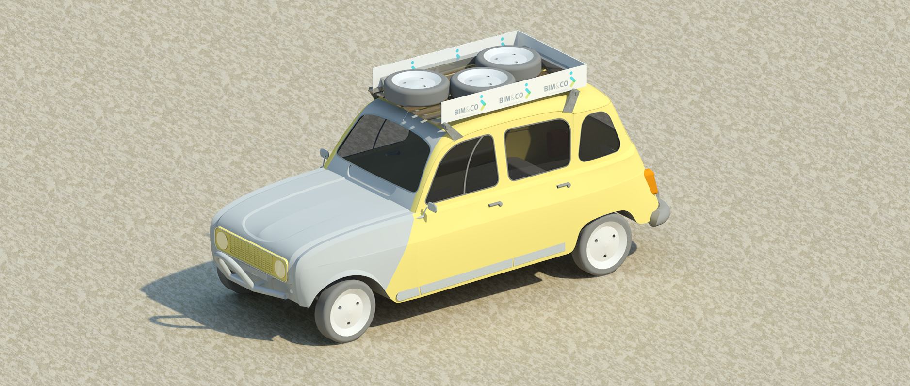 OBJETO BIM 4L&2C - 4L Trophy: descarga gratuita de archivos BIM, Revit ...