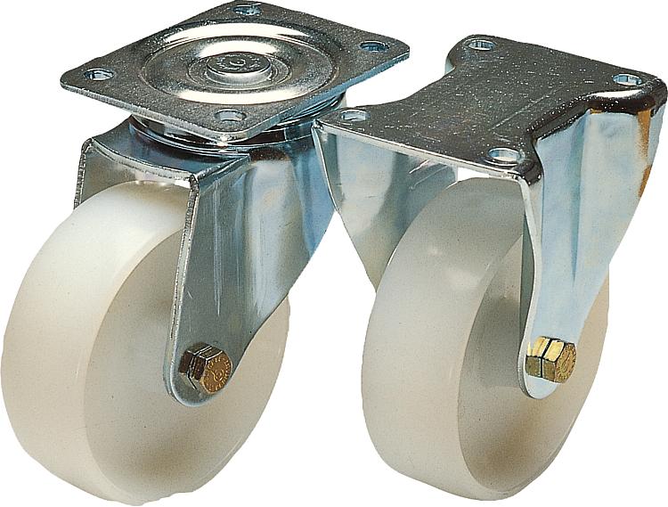 norelem France Swivel and fixed castors heavy-duty version BIM OBJECT ...