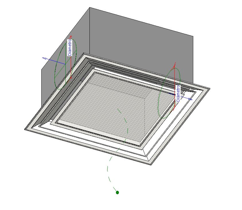 Madel DRIM (Supply-return modular diffusers) BIM OBJECT: free BIM file downloads e.g., Revit ...