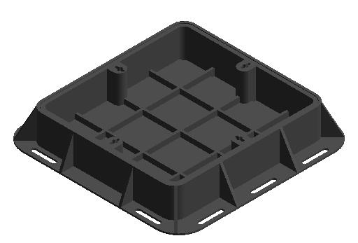 Norika LC_NORIKA_Ductile Iron Heavy Duty Recessed Manhole Cover & Frame ...